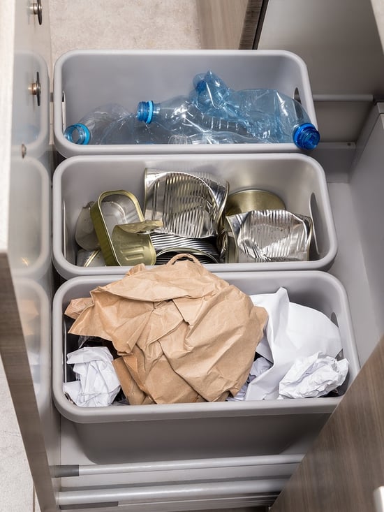 Organize Your Garbage Cans to Maximize Efficiency in Your Kitchen